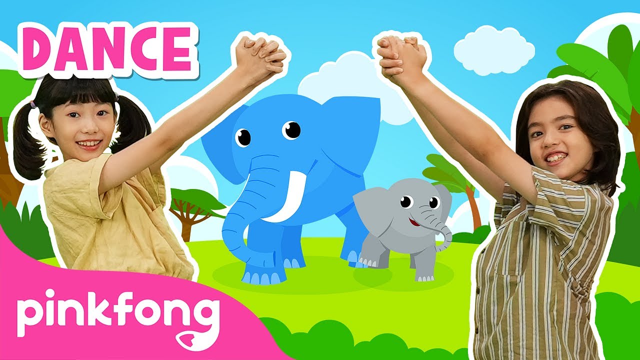 Dance with Elephants! | Dance Along | Kids' Rhymes | Let's Dance Together! | Pinkfong Songs ...