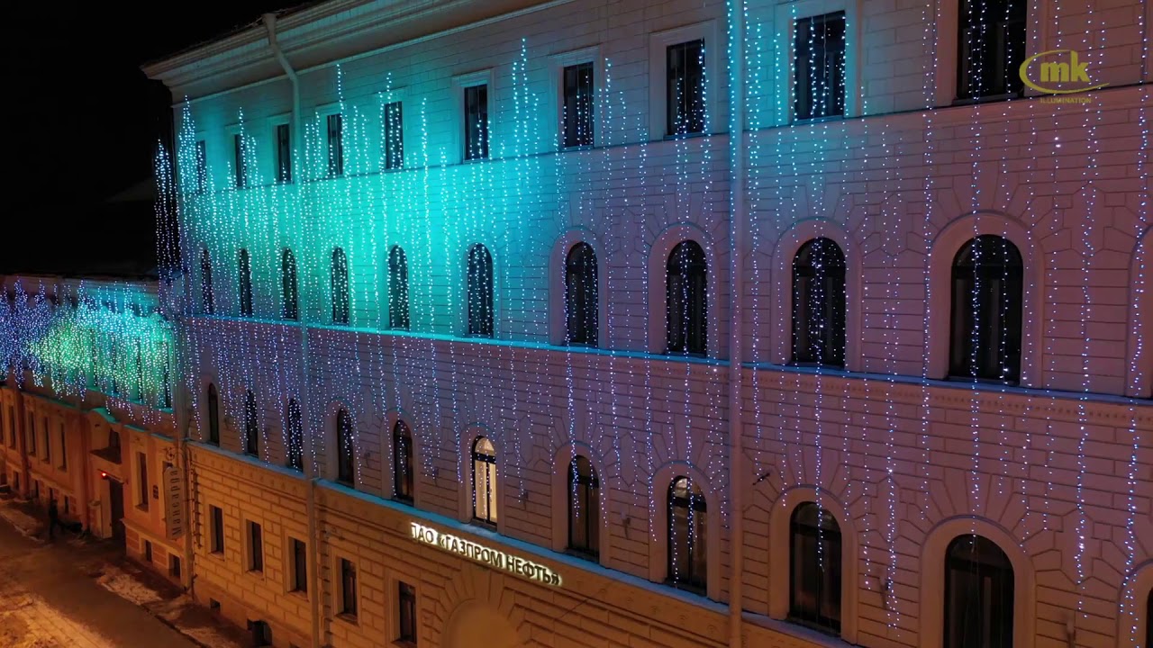 The Northern Lights | Animated Facade Lighting - YouTube