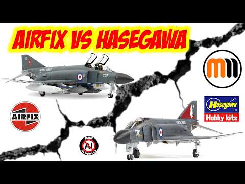 Airfix 1/48 Phantom FG.1 vs Hasegawa 1/48 FGR.2 - How does it compare?