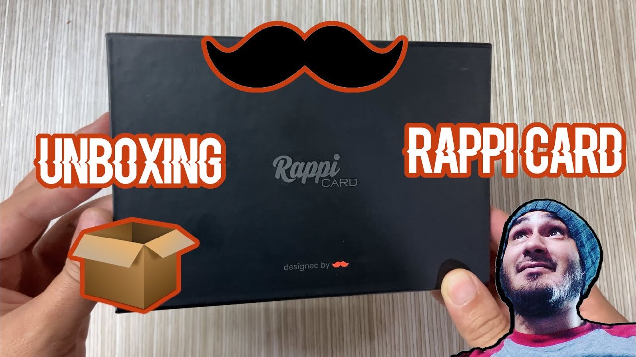 UNBOXING RAPPI CARD 😎👍💪 - YouTube