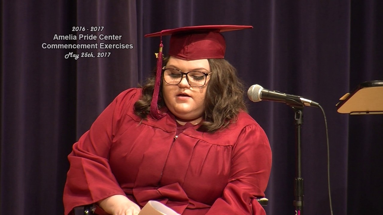 2017 Amelia Pride Center Graduation - YouTube