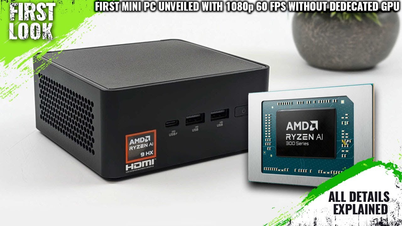 Soyo S9 AI Mini PC Unveiled With 1080p 60 FPS Gaming Without dGPU ...