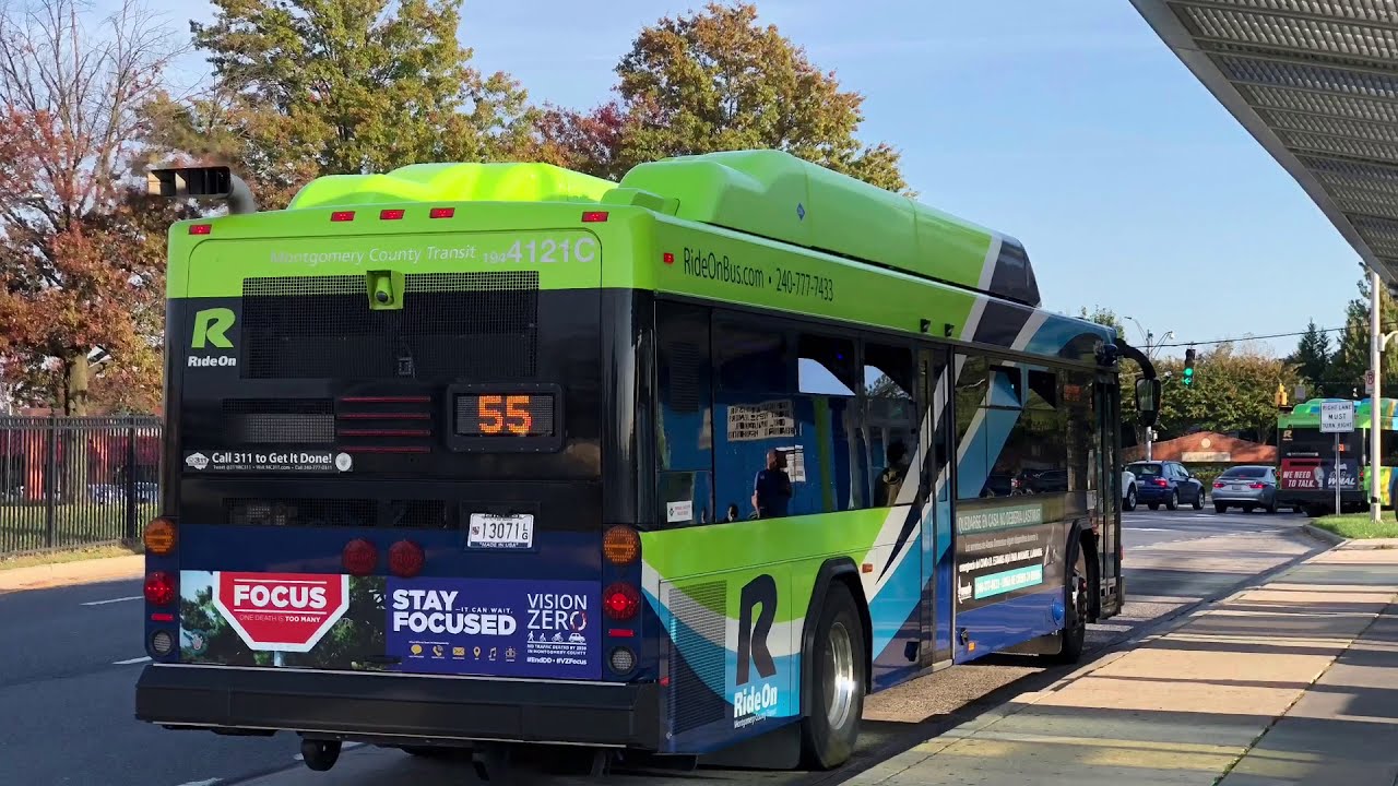 Short Clip: Ride-On Montgomery County Transit action @ Lakeforest ...