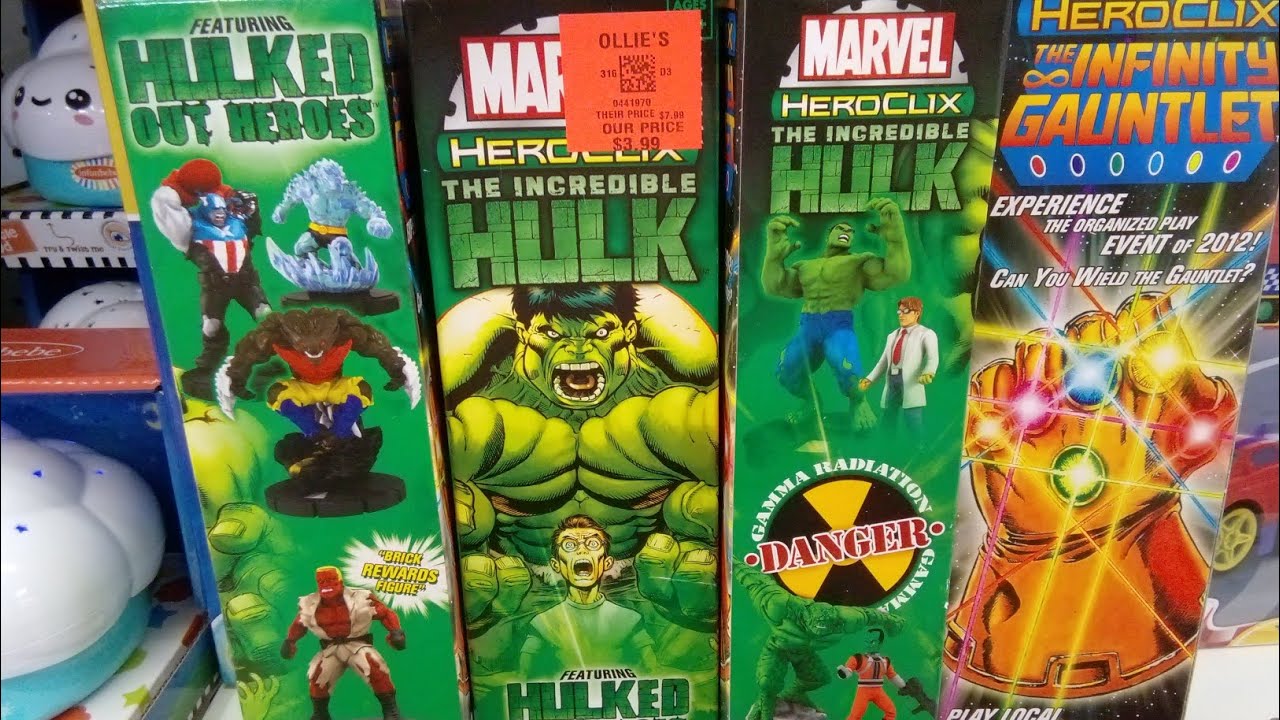 The Incredible HULK Heroclix - YouTube