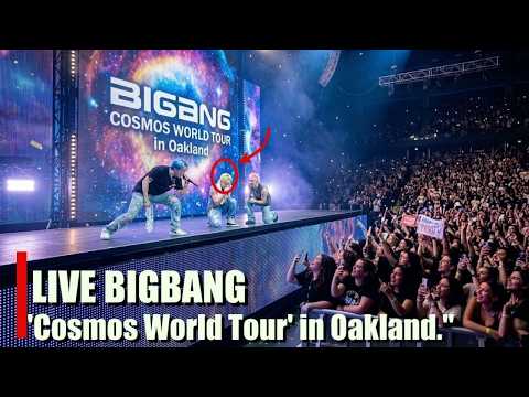 LIVE BIGBANG WORLD TOUR AT OAKLAND! G-Dragon, Taeyang,and Daesung rocked the stage with this.