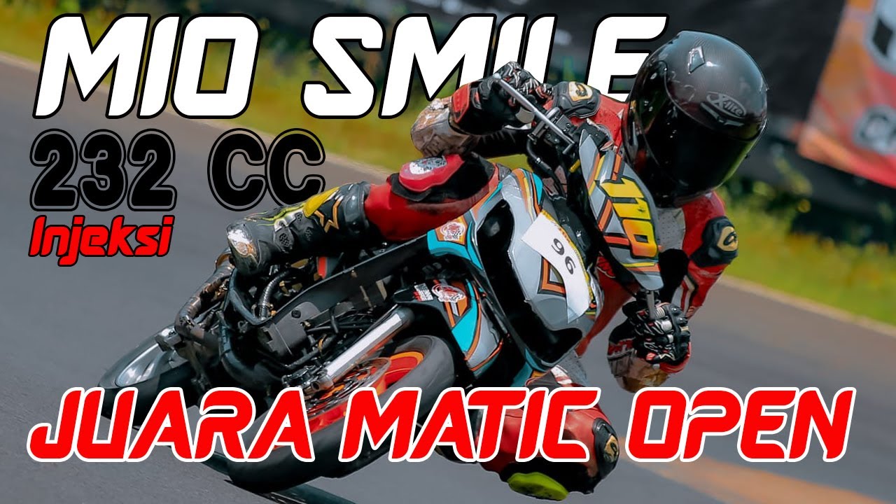 ATC RACING PART 2 : MIO SMILE 232 CC INJEKSI SETAN KREDIT - GAK MAU ...