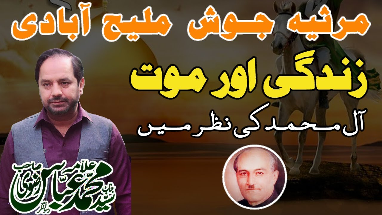 Allama Muhammad abbas Rizvi | Marsiya josh malih abadi - YouTube
