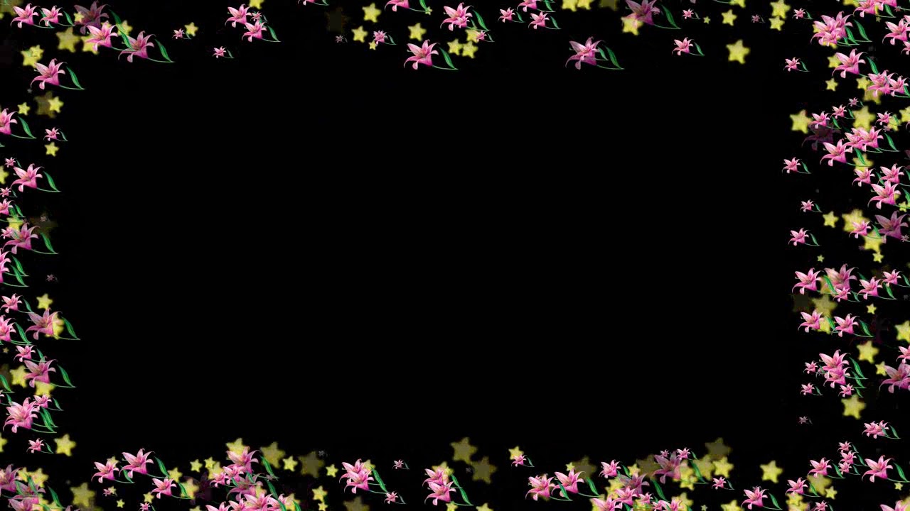 FLOWER FRAME 22 SCREEN EFFECT - YouTube