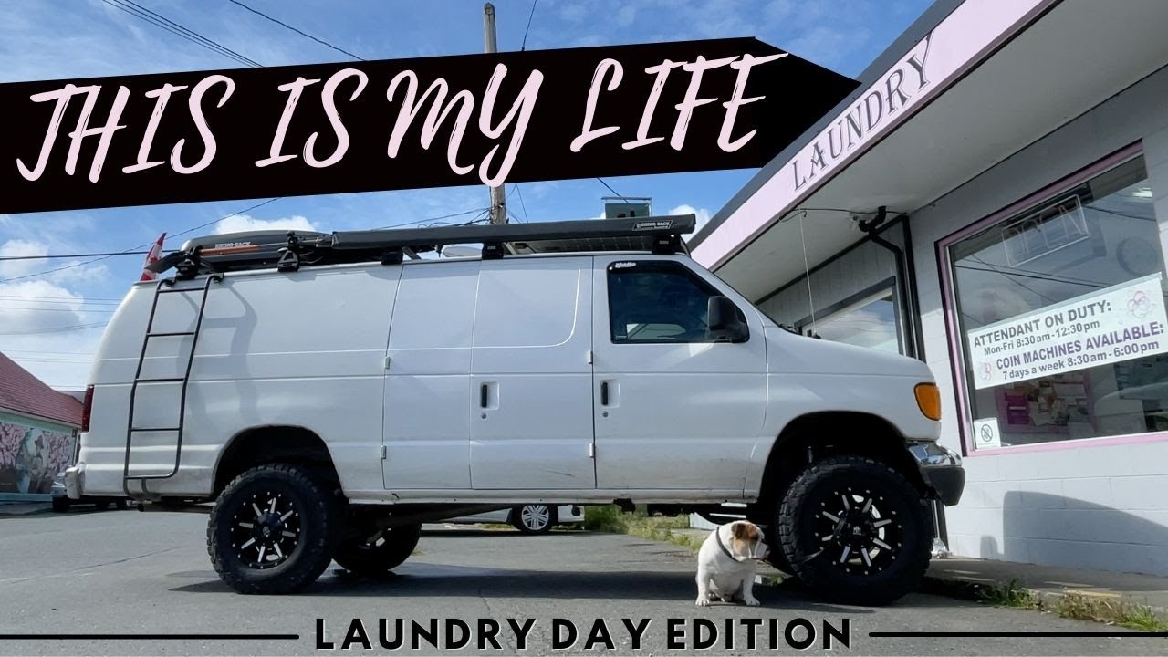 VAN LIFE Day In The Life | Clothing Organization & Backroads - YouTube