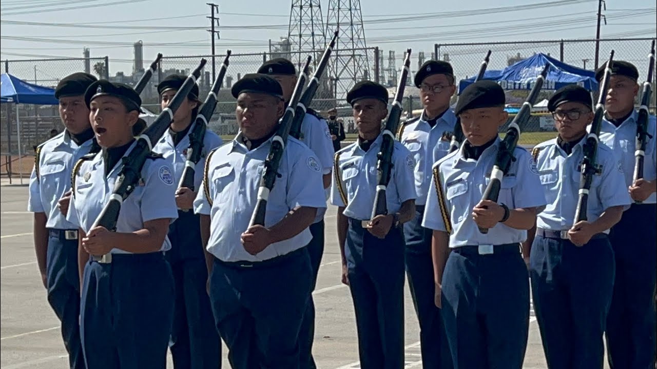 JFKHS ROTC ARMED EXHIBITION (HIGHLIGHTS) - YouTube