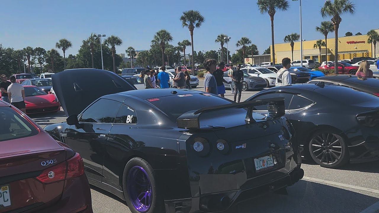 Drag Gtr,Ghost Busters & More Show Up To Cars & Coffee!! - YouTube