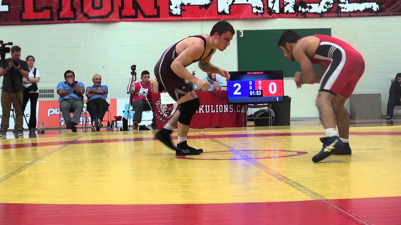 2014 OUA FS 61kg Jason Buckle (McMaster) vs Zack Falcioni (Brock) - YouTube