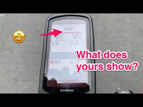 What do you think about the the Real Time Stamina screen on Garmin? Do ...