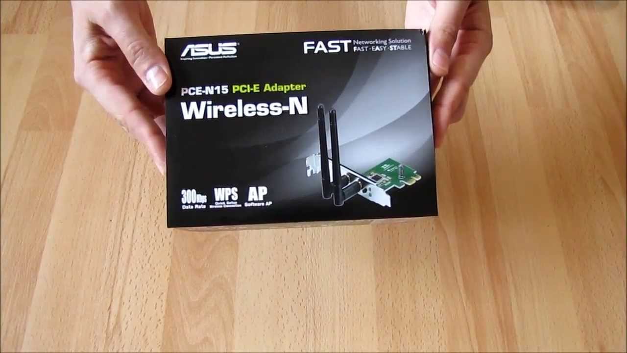 Unboxing review Asus PCE-N15 wireless, audio: Romana - YouTube