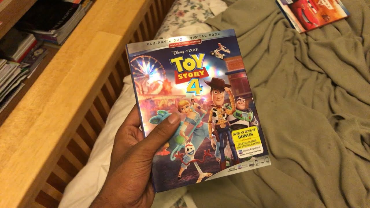 Toy Story 4 Blu-Ray + DVD Combo Pack Unboxing | JoshieA - YouTube