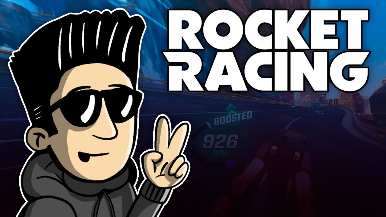 ¡CONSIGO LA SKIN *JACKIE* Y GANO LA CARRERA EN ROCKET RACING FORTNITE ...