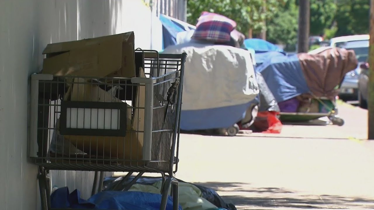 Volunteers begin counting homeless population in Oregon - YouTube
