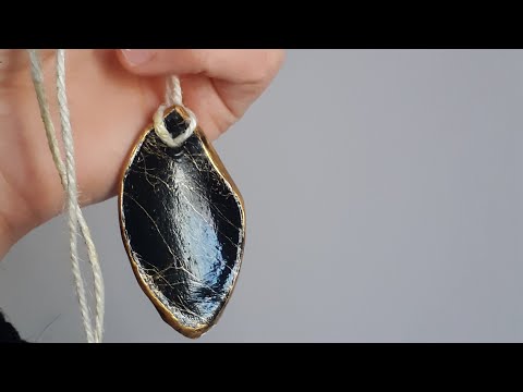 DIY Takı Yapımı Seramik Hamurundan Kolye