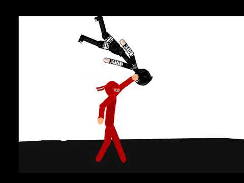 Siyah vs Kırmızı ninja