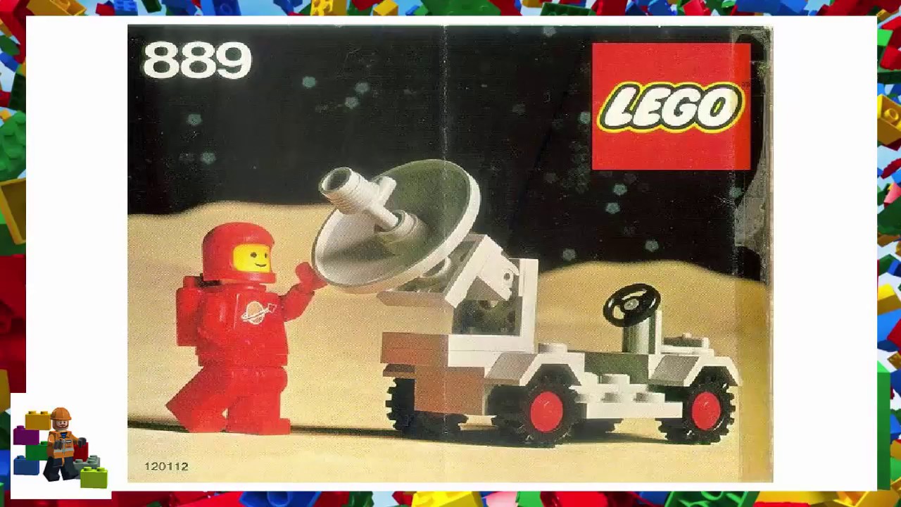 LEGO instructions - Space - Classic - 889 - Radar Truck - YouTube