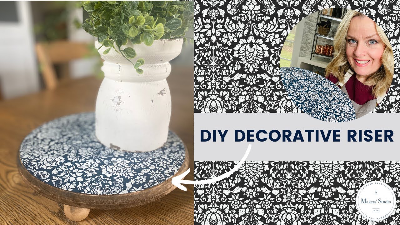 DIY Decorative Riser (made from scratch!) - YouTube