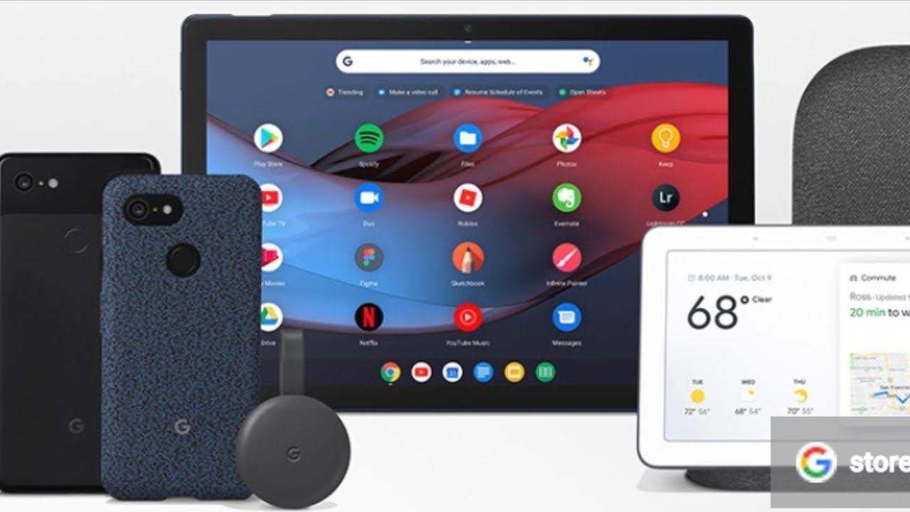 All Made by Google Hardware 2018 Announcement Trailers: Google Home Hub ...