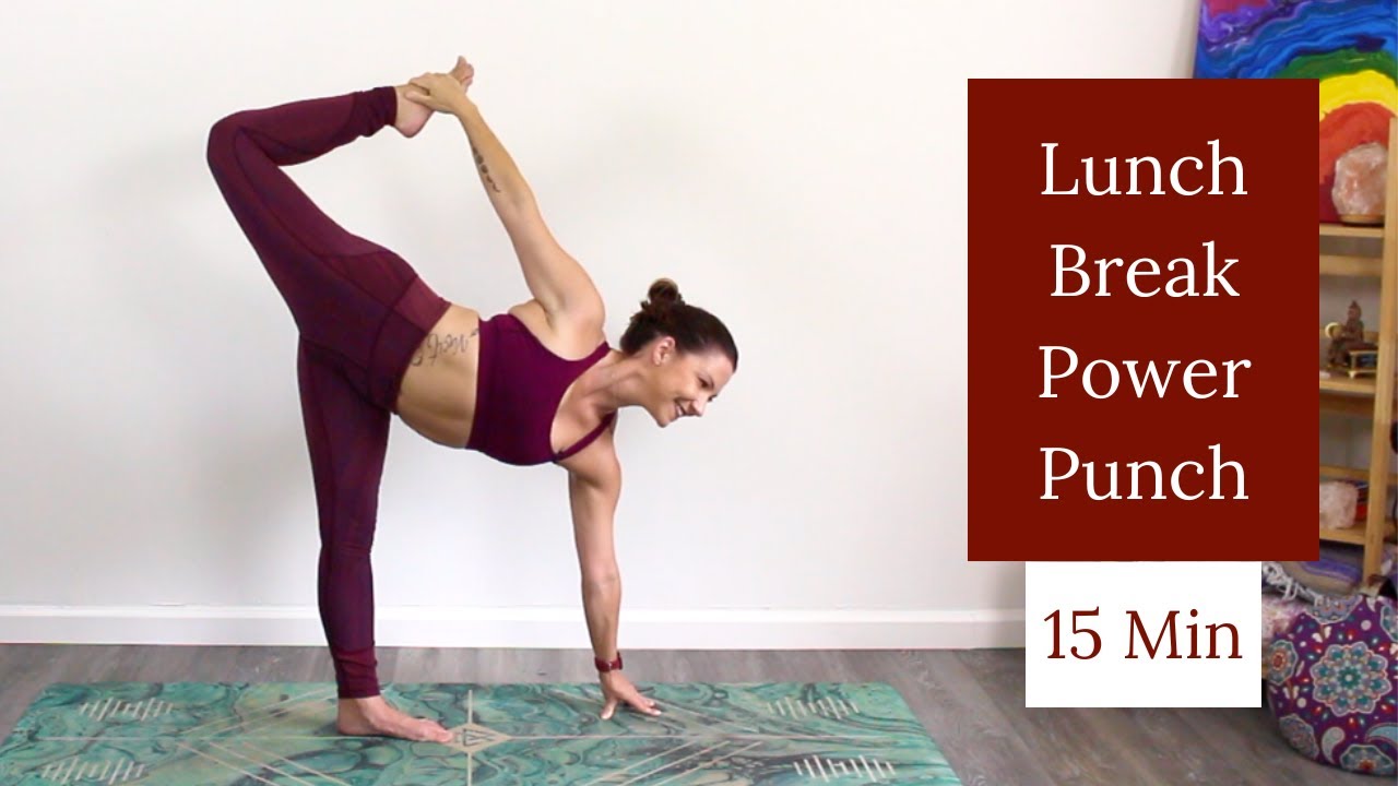 Lunch Break Power Yoga [15 Min] | Yoga Infusion - YouTube