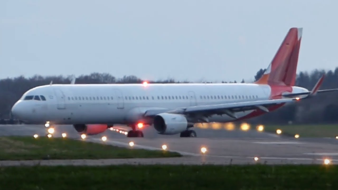Ex-Avianca A321 Landing at Norwich Airport (Rare) - YouTube