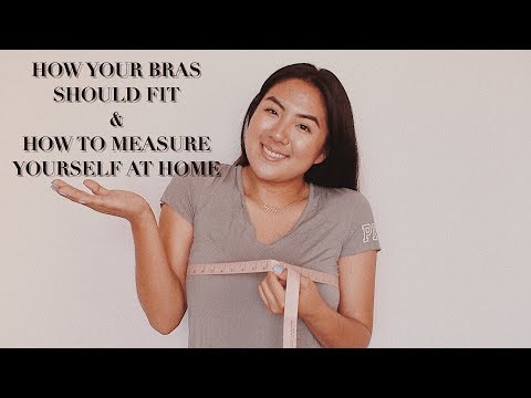 BRA101-PT 10: HOW YOUR BRAS SHOULD FIT 👙 & HOW TO MEASURE AT HOME 📏| INMYSEAMS