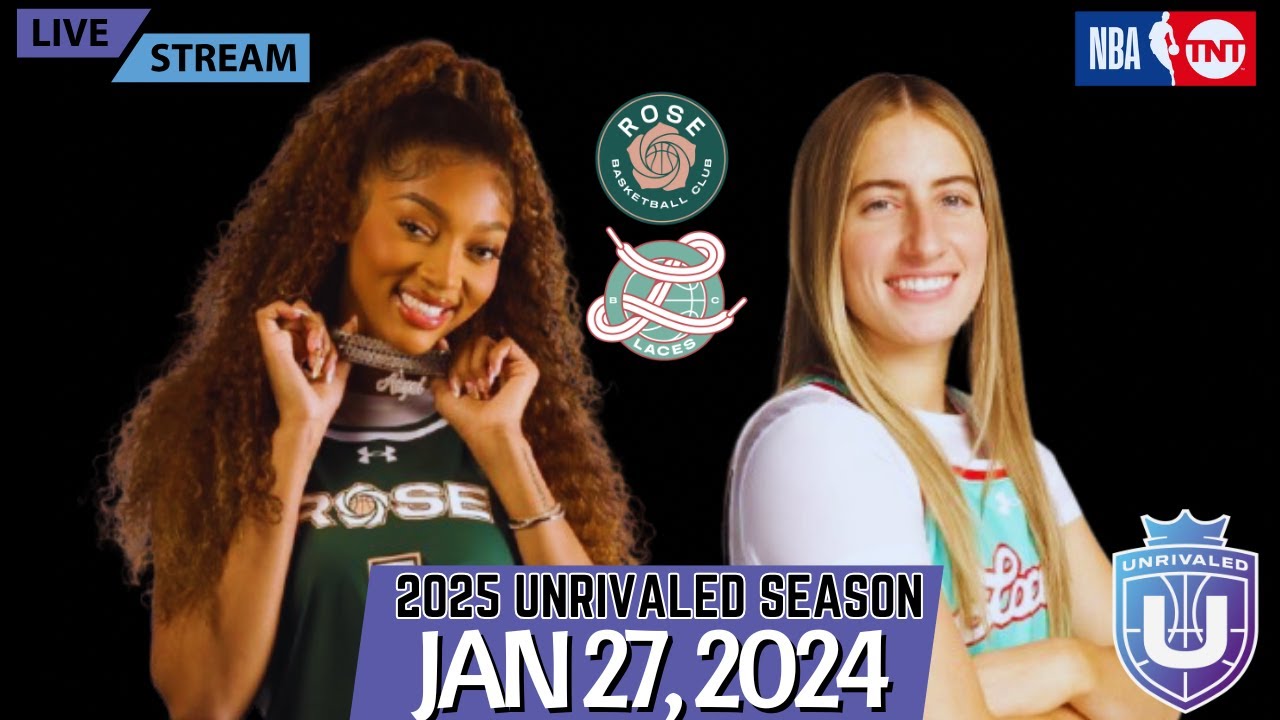 Angel Reese's Rose BC vs Laces BC Unrivaled Basketball Live Stream ...