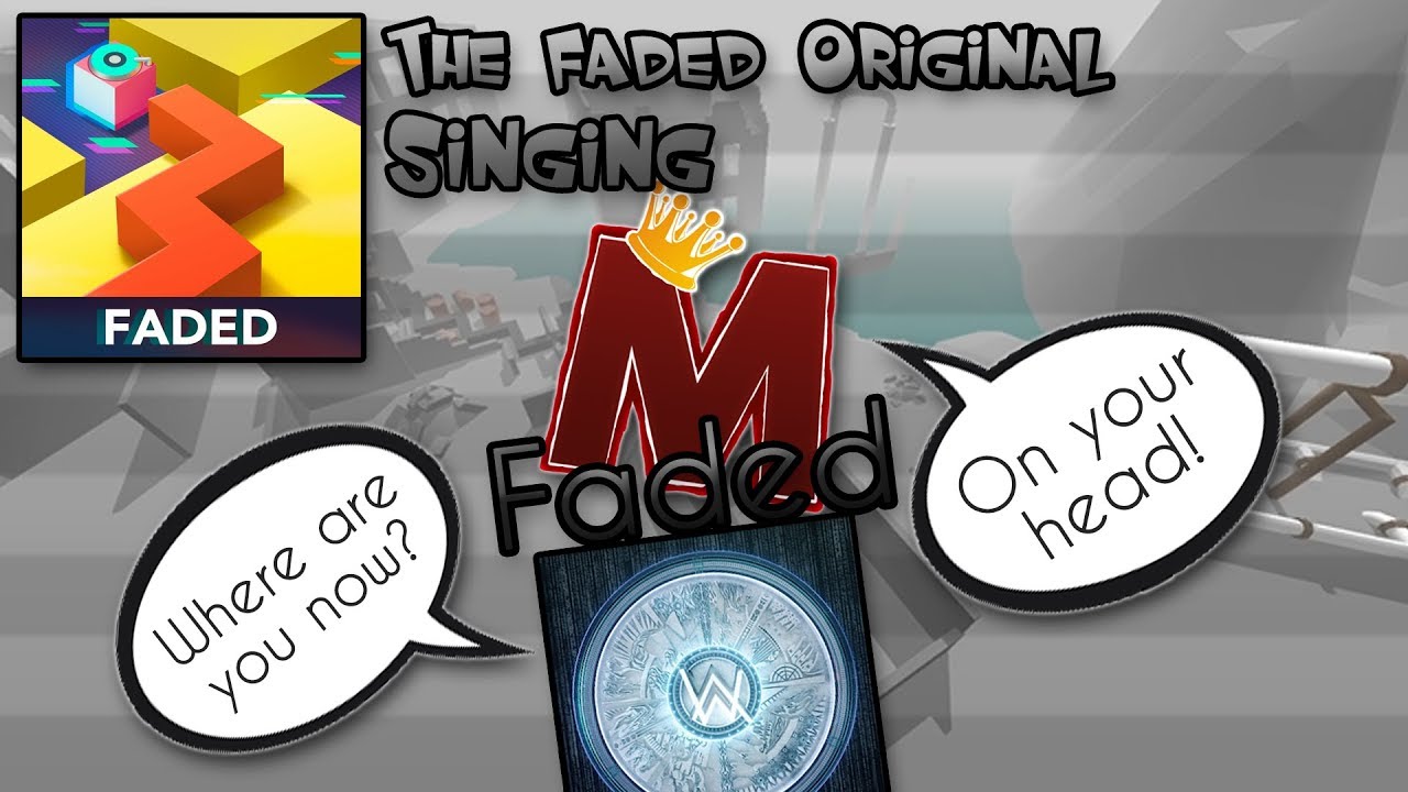 Dancing Line Singing - Faded (The Faded Original) - YouTube