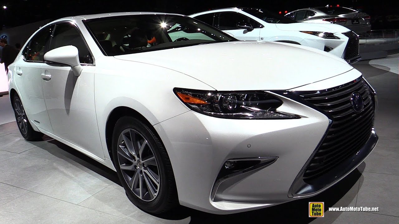 2018 Lexus ES 300h Hybrid - Exterior and Interior Walkaround - 2018 ...