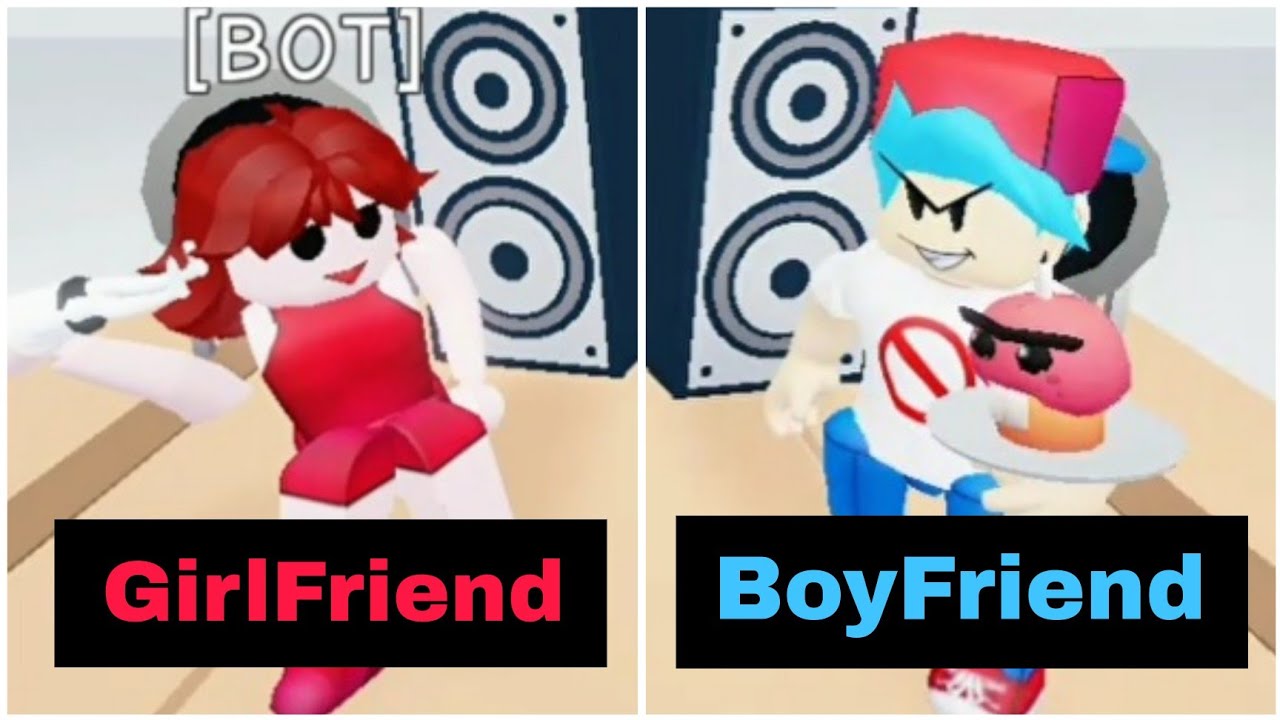 I Played Funky Friday but as A GirlFriend and BoyFriend Skin - Roblox ...