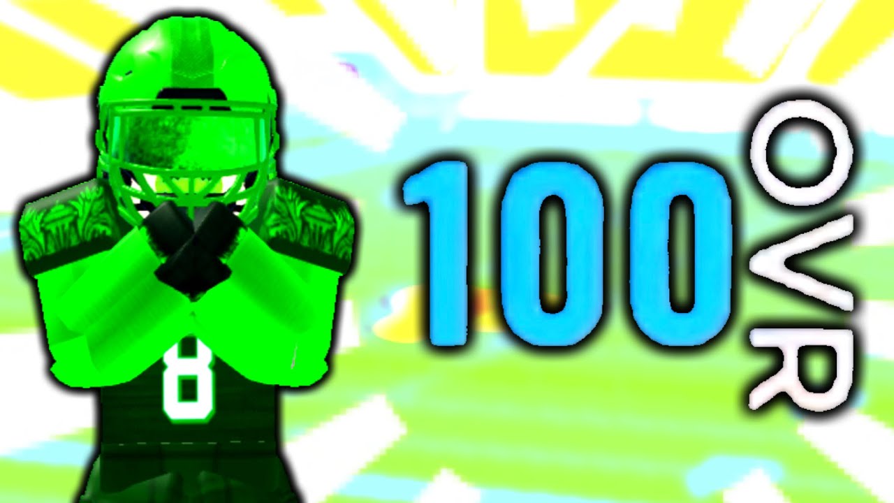 How to Become 100 OVR in Ultimate Football Roblox - YouTube