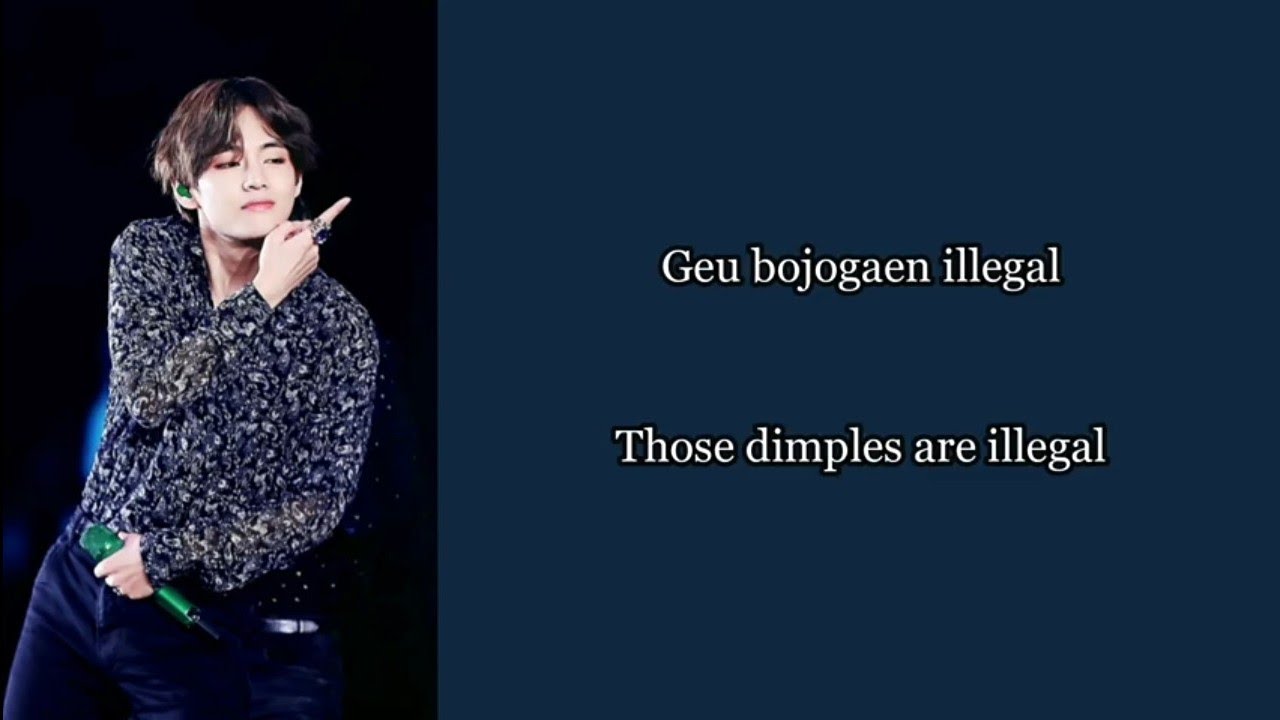 BTS (방탄소년단) - Dimple (Lyrics Rom/Eng) - YouTube