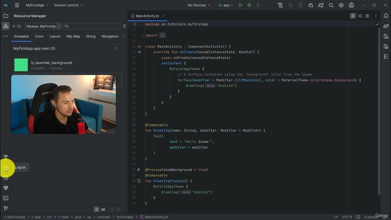 7 - Overview of the Android Studio Interface - YouTube