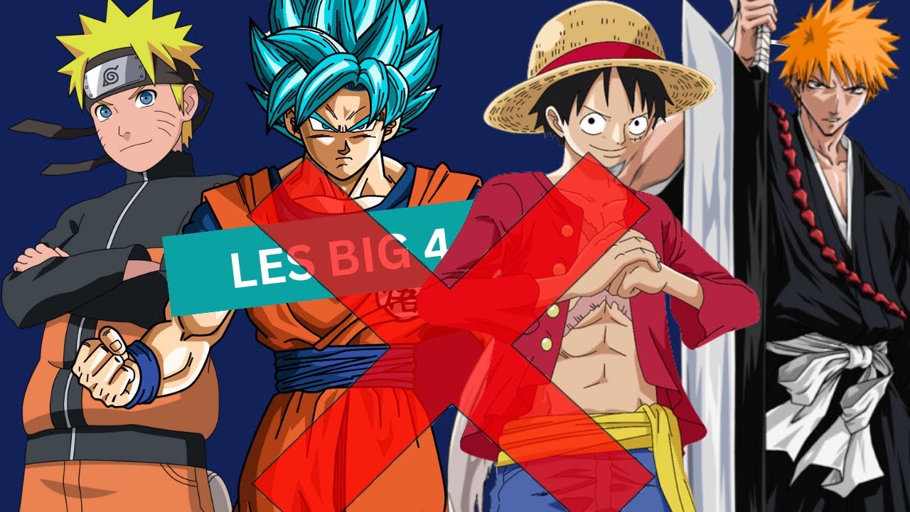4 Animes qui rivalisent avec le BIG 4 ! - YouTube