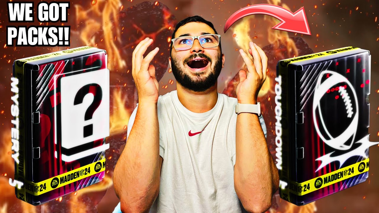 OPENING NEW MYSTERY PACKS!!! TOUCHDOWN PACK!!! MADDEN 24 ULTIMATE TEAM ...