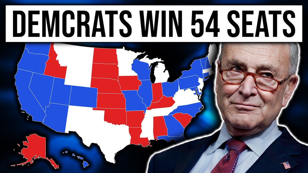 The 2022 Senate Map Based On The Polls (August 2022) - YouTube