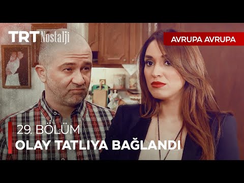 Nermin, Tekin’den özür diliyor - Avrupa Avrupa Özel Sahneler @NostaljiTRT