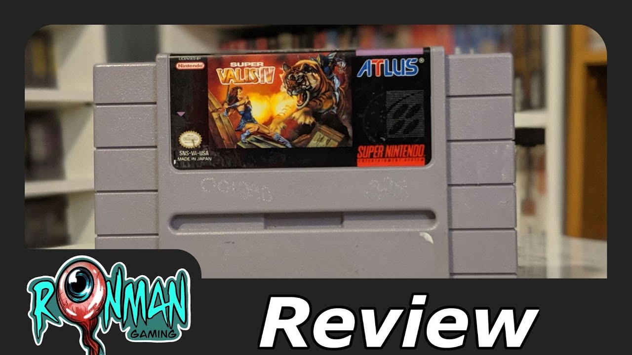 Super Valis 4 SNES Review - RonMan Gaming - YouTube