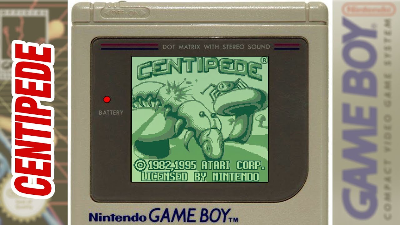 CENTÍPEDE (Game Boy) 1998 | Gameplay Shortplay - YouTube