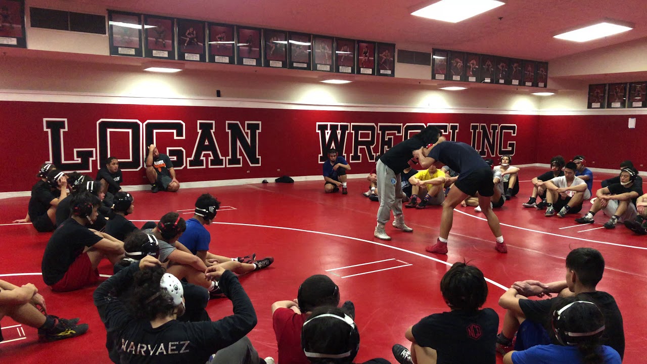 Wrestling Takedown: ankle pick - YouTube