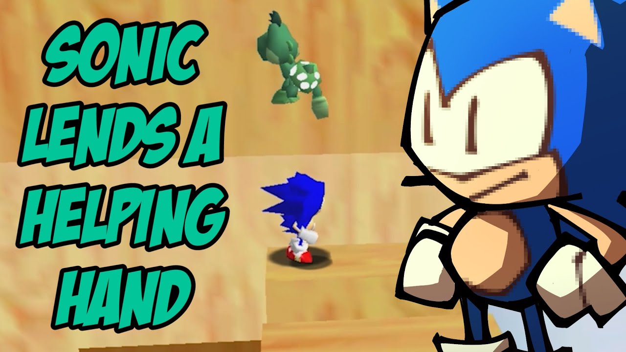Sonic Lends A Helping Hand - YouTube