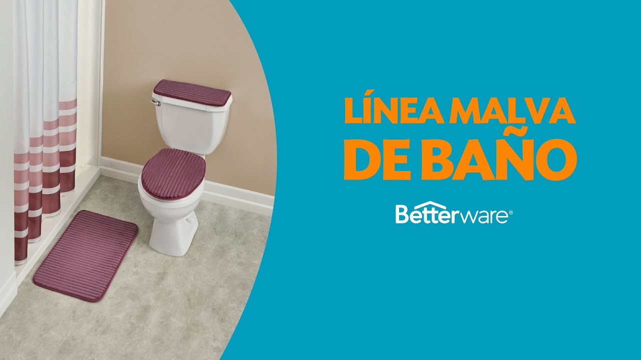 Línea Malva de baño Betterware | Catálogo Septiembre 2024 - YouTube