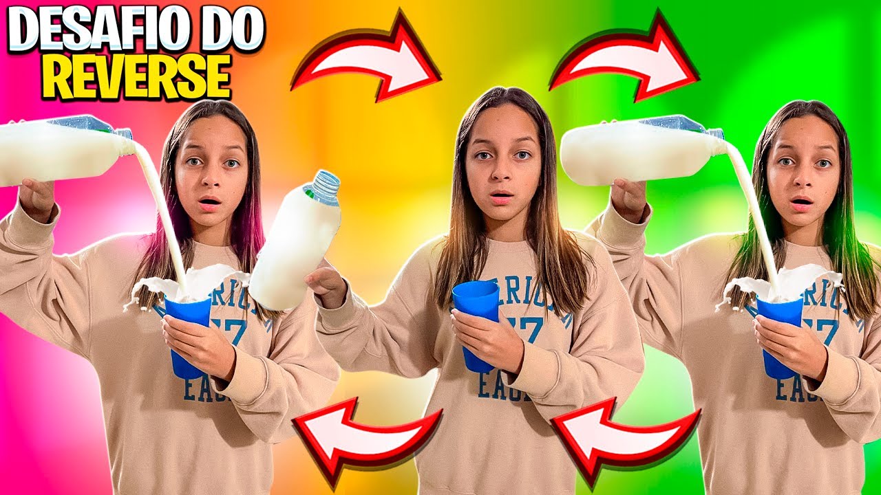 DESAFIO DO REVERSE POR UM DIA INTEIRO | 24 HORAS - YouTube