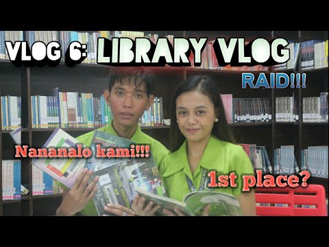 VLOG 5 | Library VLog (Library Raid) | FIRST PLACE - YouTube
