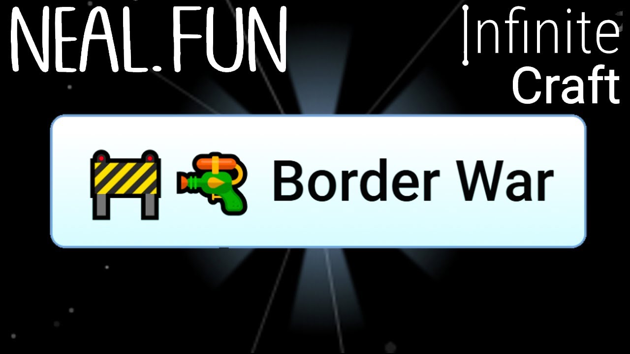How to Make Border War in Infinite Craft | Get Border War in Infinite ...