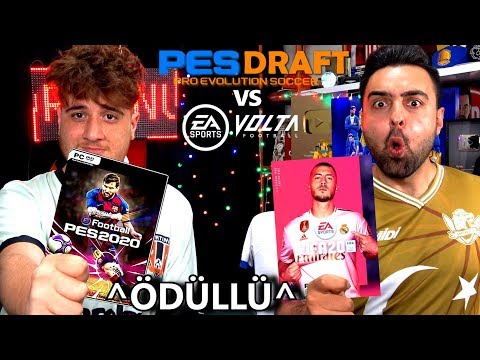 PES 2020 Mİ YOKSA FİFA 20 Mİ ALEMİN KRALI ! PESDRAFT VS VOLTA ! ÖDÜLLÜ VİDEO !
