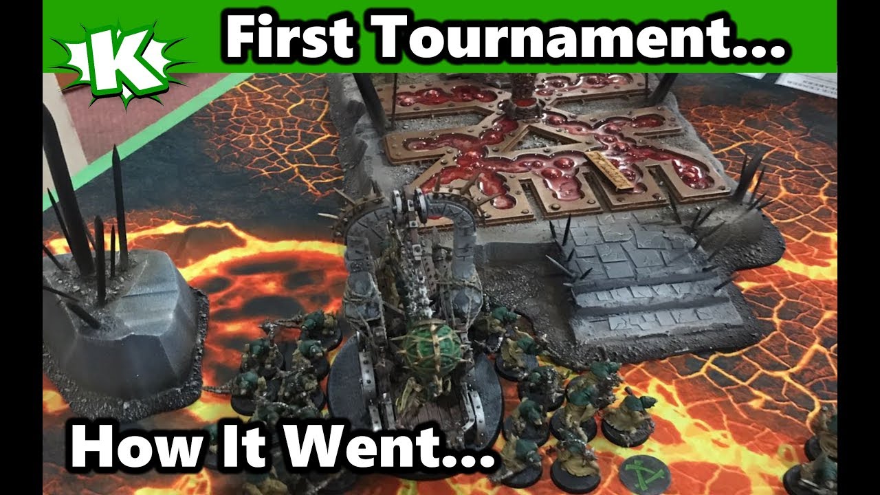 My First Tournament - AoS Mini - YouTube